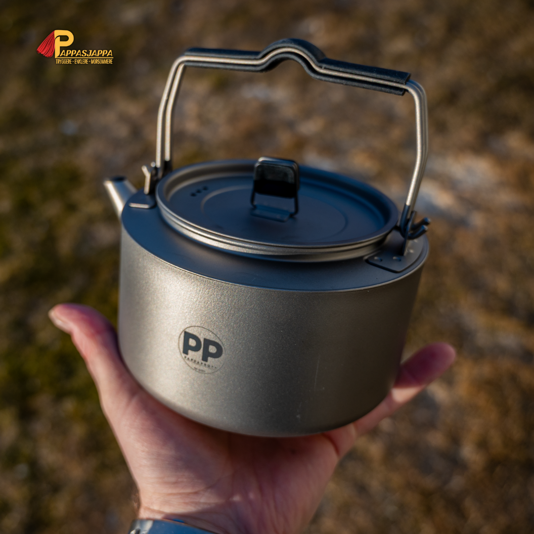 "KJEL" Kjele i titan || 1 liter | 209g – PAPPASJAPPA